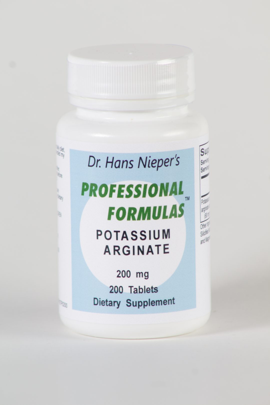 Potassium Arginate | Nieper Formulas - formulated by Dr. Hans Nieper